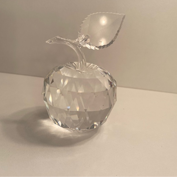 Swarovski | Art | Crystal Apple Paperweight Crystal | Poshmark